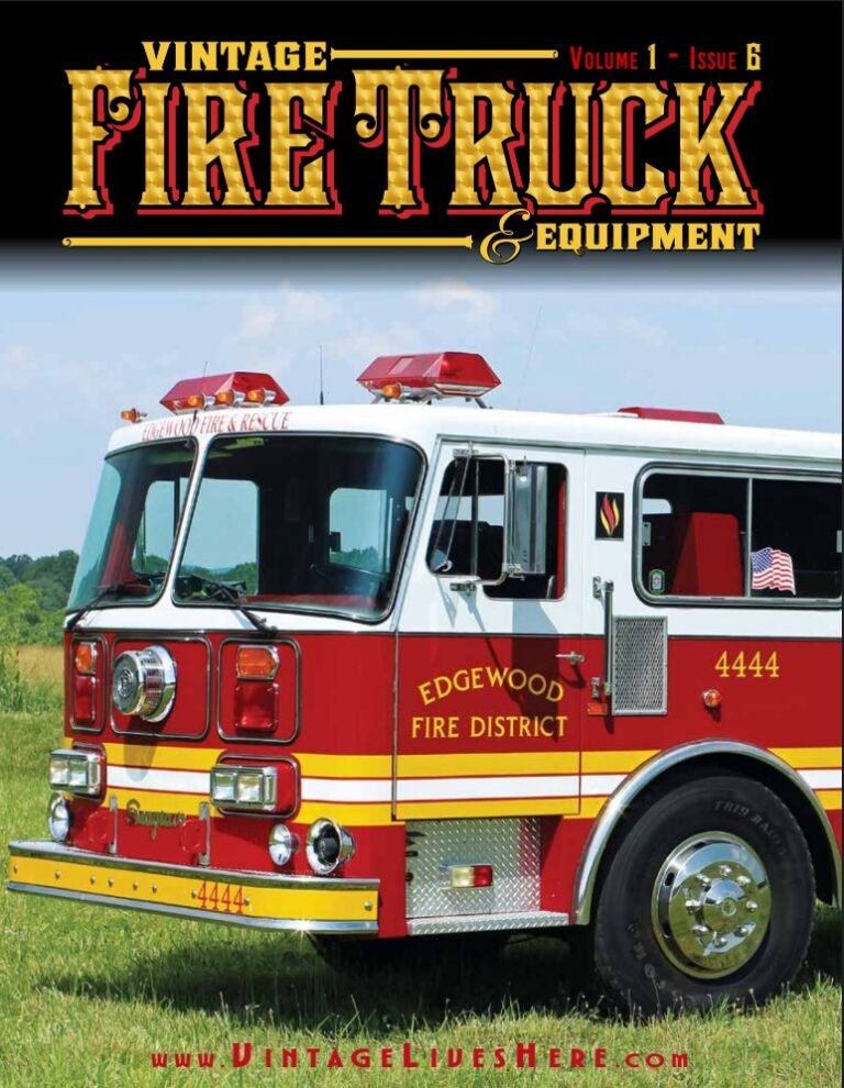 Vintage Fire Truck – Volume 1, Issue 6 (Issue 56) - Vintage Media Inc.